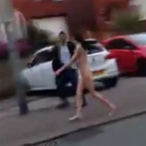 Running Naked Woman Telegraph