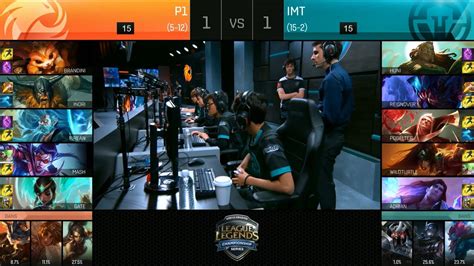 P1 Vs IMT Game 3 Highlights PHOENIX1 Vs IMMORTALS NA LCS Week 9