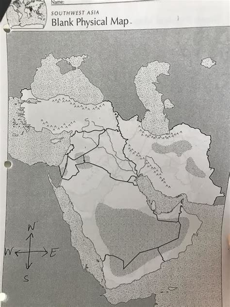Southwest Asia Physical Map Quizlet 1 Diagram Quizlet