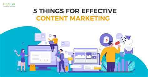 Infographic 5 Things For Effective Content Marketing