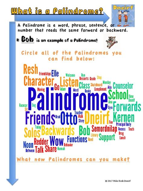 to download palindrome words phrase sentences