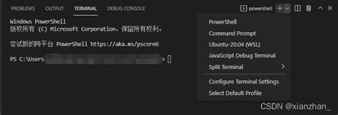 vscode 设置自定义 shell vscode shell csdn博客