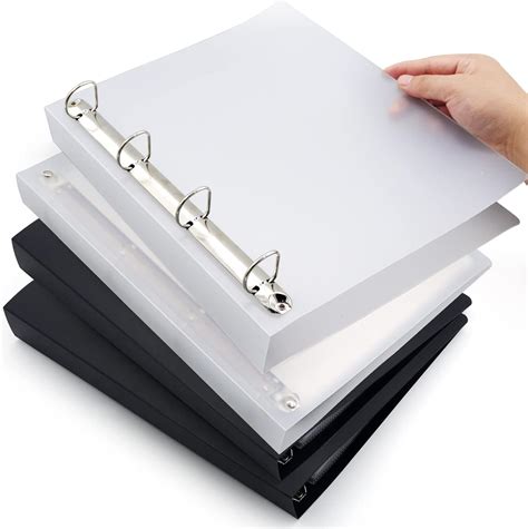 Beijita A Ring Binder Large Ring Plastic Binder Folder With Mm