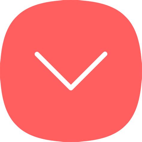 Icono De Flecha Hacia Abajo Generic Flat