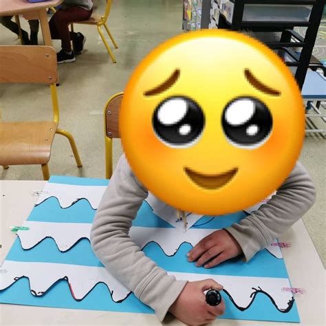 La classe des coquelicots on Instagram Tracé de lignes sinueuses avec