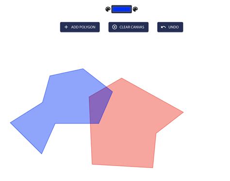 reactjs calculate overlap area of 2 polygons in react stack overflow