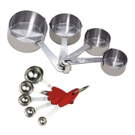 Conjunto Medidores Cozinha X Caras Colheres Medidoras Inox Submarino