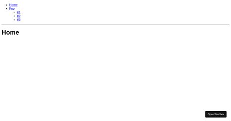 Router Test Forked Codesandbox