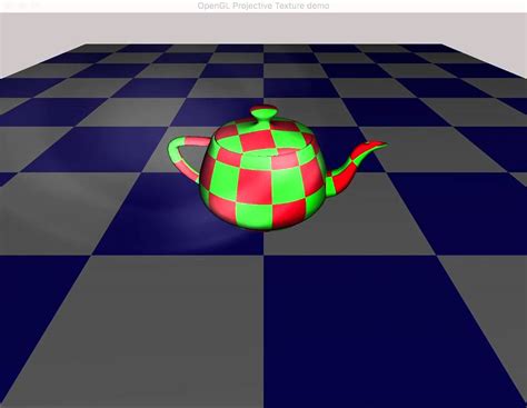 opengl projected texture demo youtube
