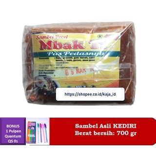 Jual Sambel Pecel Kediri Mbak Ti Gram I Sambel Pecel Asli Kediri I