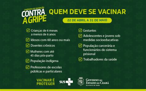 Vacinação contra gripe para outros grupos prioritários começa segunda