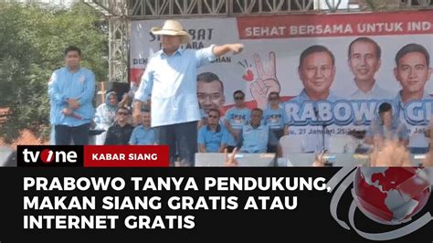 Prabowo Lakukan Kampanye Dengan Senam Gemoy Di Majalengka Kabar Siang