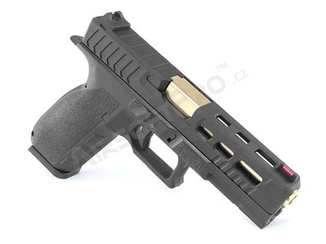 Glock A Podobn Airsoftov Pistole Kp C Kovov Z V R Zlat Hlave