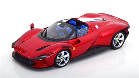 楽天市場国内在庫品ブラーゴ 1 18 フェラーリ デイトナ SP3 スパイダー オープンVer BBURAGO FERRARI