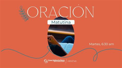 En Vivo Oraci N Matutina De Enero Youtube
