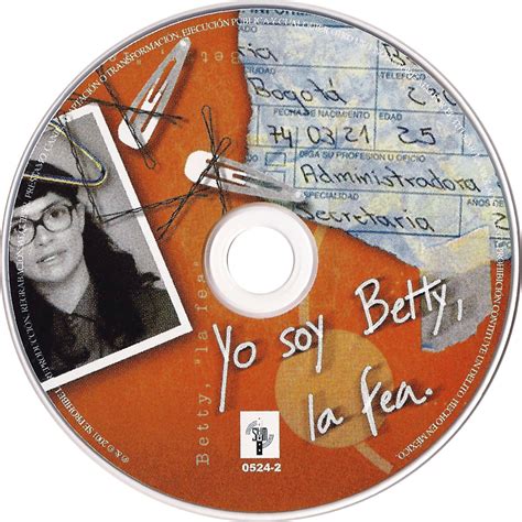 Car Tula Cd De Bso Yo Soy Betty La Fea Edicion Mexico Portada