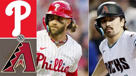 Phillies Vs D Backs Today Game Highlights Nlcs
