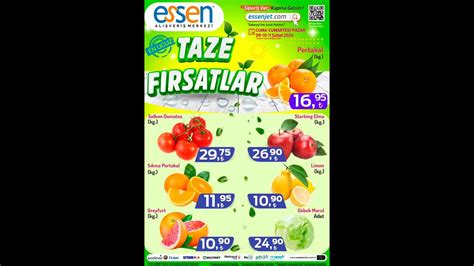 Essen Alışveriş Merkezleri Manav Kampanyalar 09 11 Şubat 2024 YouTube