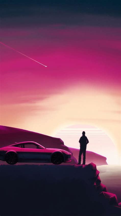 Synthwave Iphone Wallpapers Top Free Synthwave Iphone Backgrounds