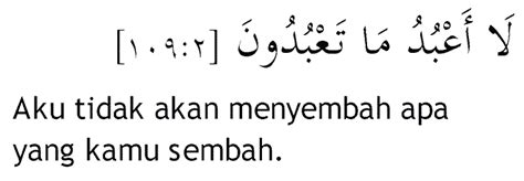 Surah Al Kafirun Beserta Artinya