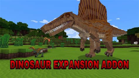 Dinosaur Expansion Addon Minecraft Bedrock Edition YouTube