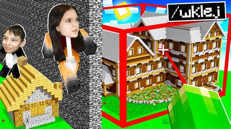 Oszukuje M Odsze Rodze Stwo W Konkursie Budowania W Minecraft Youtube