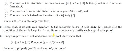 solved here is a difficult question on program correctness