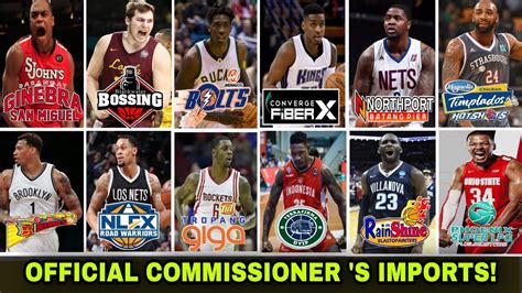 Ang Lalakas Ng Mga Imports Ngayon L COMPLETE OFFICIAL IMPORTS L PBA