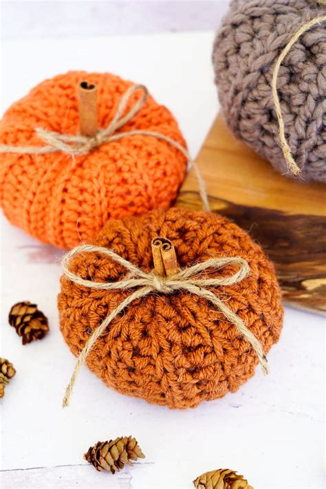 Crochet Pumpkin Pattern A Free Pattern And Tutorial By Just Be Crafty
