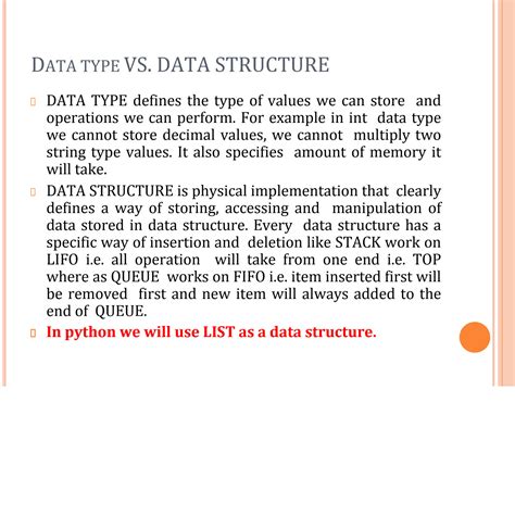 SOLUTION Data Structure In Python Notes Studypool
