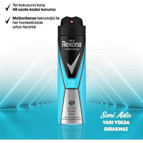 Rexona Men Anti Perspirant Sprey Deodorant Xtra Cool Ter Kokusuna Karşı