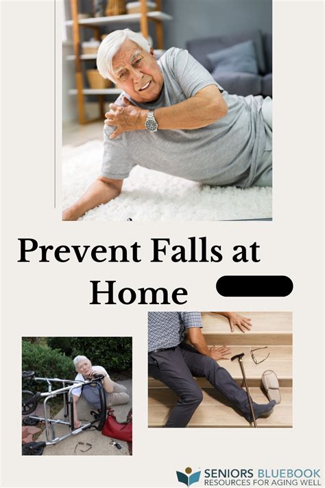 Prevent Falls At Home Healthy Aging Seniors Blue Book
