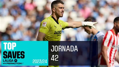 TOP PARADAS Jornada 42 LALIGA Hypermotion 2023 2024 YouTube