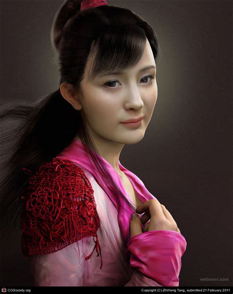25 Fresh CG Girl Models And 3D Character Designs For Your Inspiration