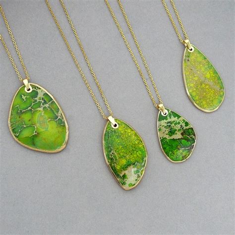 Green Sea Sediment Jasper Etsy