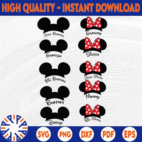 Mickey And Minnie Half Mickey Mouse And Minnie Mouse Svg W Inspire