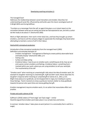 Essay Principles Of Sport Coaching Sports Coaching A Critical