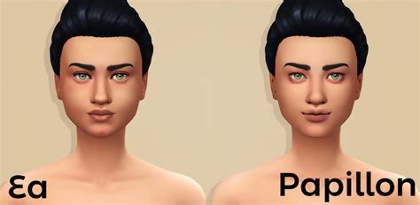 Sims 4 Default Maxis Match Skin Overlay Mlmmasop