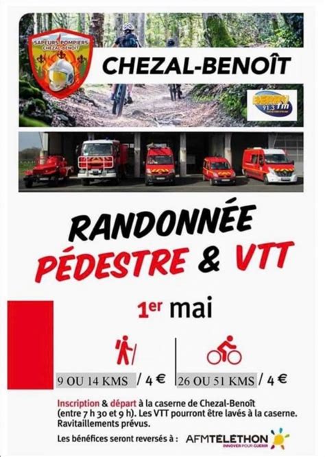 Flyer Rando Des Pompiers Le 1 5 2023 Ref 75632
