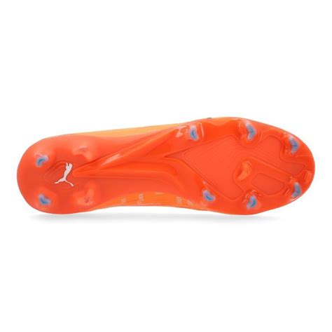 PUMA Ultra Ultimate FG AG Supercharge Orange Vit Blå