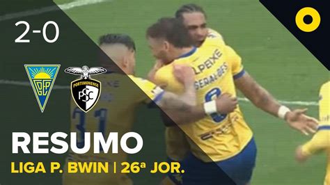 Resumo Estoril Praia 2 0 Portimonense Liga Portugal Bwin SPORT TV