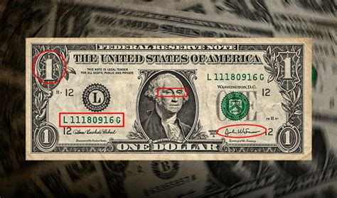 Billetes de colección Cómo es el billete de 1 dólar valorizado en