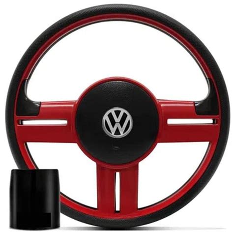 Volante Sport Rallye Super Surf Gol Parati Saveiro G G G Vermelho C