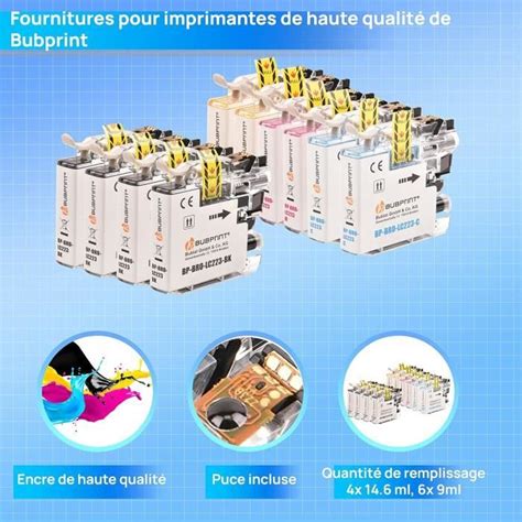Cartouches D Encre Compatibles Avec Brother Lc 223 Xxl Lc 227 Lc 225