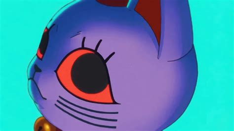 6133b Dandadan Turbo Granny Cat Form Anime 4K Wallpaper IPhone Phone