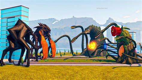 Rose Form Biollante And Biollante Vs Female Muto And Muto Prime