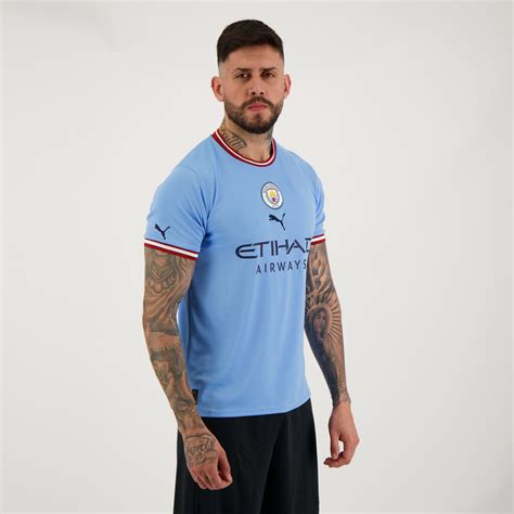Camisa Puma Manchester City Home 2023 Haaland 9 FutFanatics