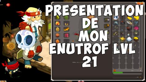 DOFUS PRESENTATION DE MON ENUTROF PVP LVL 21 YouTube