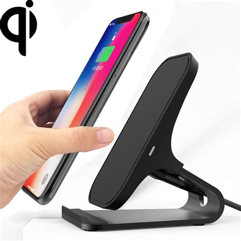 Chargeur Sans Fil Qi Charge Rapide Universel Smartphone Noir