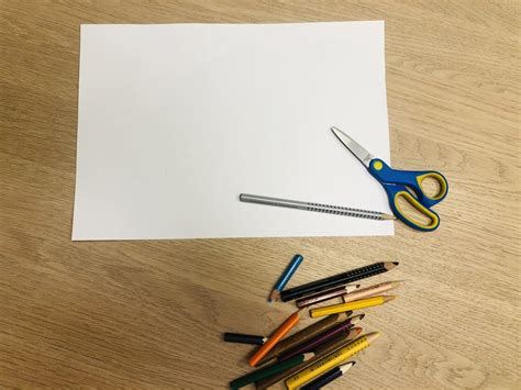 Mini Buch basteln aus DIN A4 Papier Schritt für Schritt Anleitung